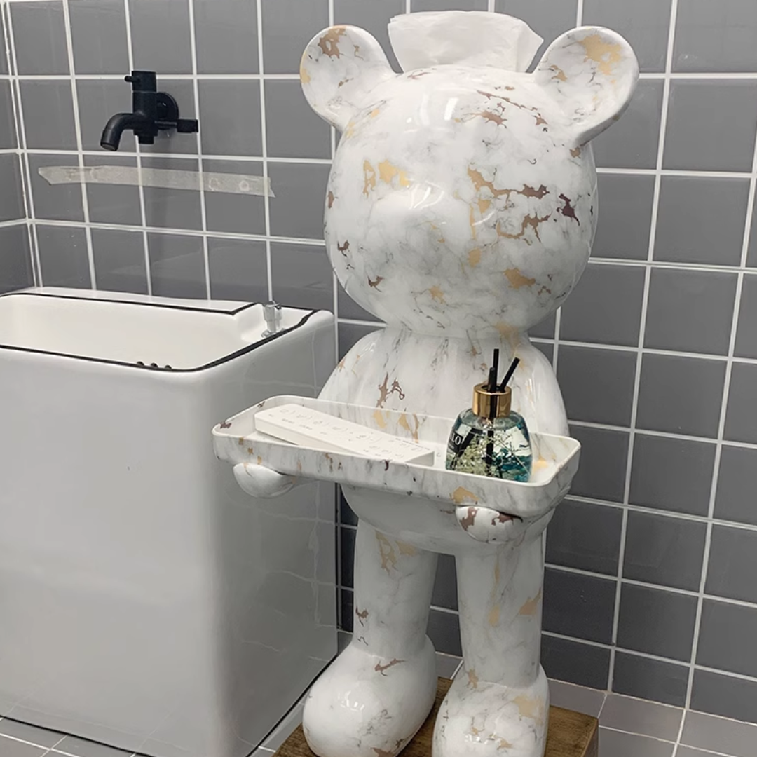 Graceful Storage Bear Figurine – Deco & Room